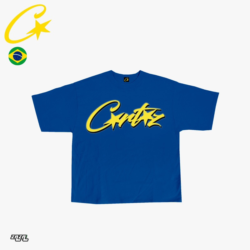 CAMISETA CORTEIZ LETTERING 100%Algodão | Shopee Brasil
