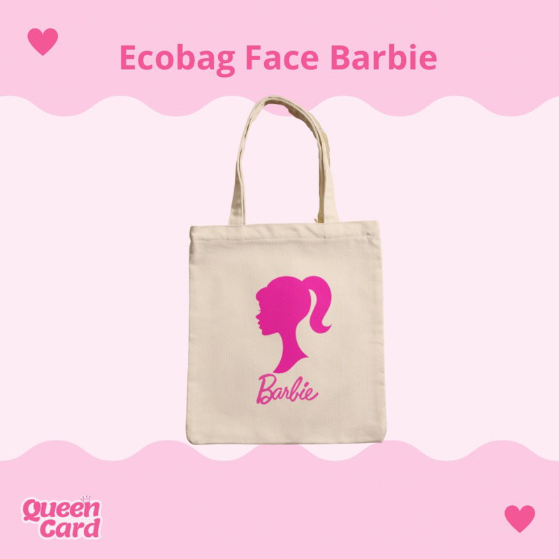 Ecobag Face Barbie | Shopee Brasil