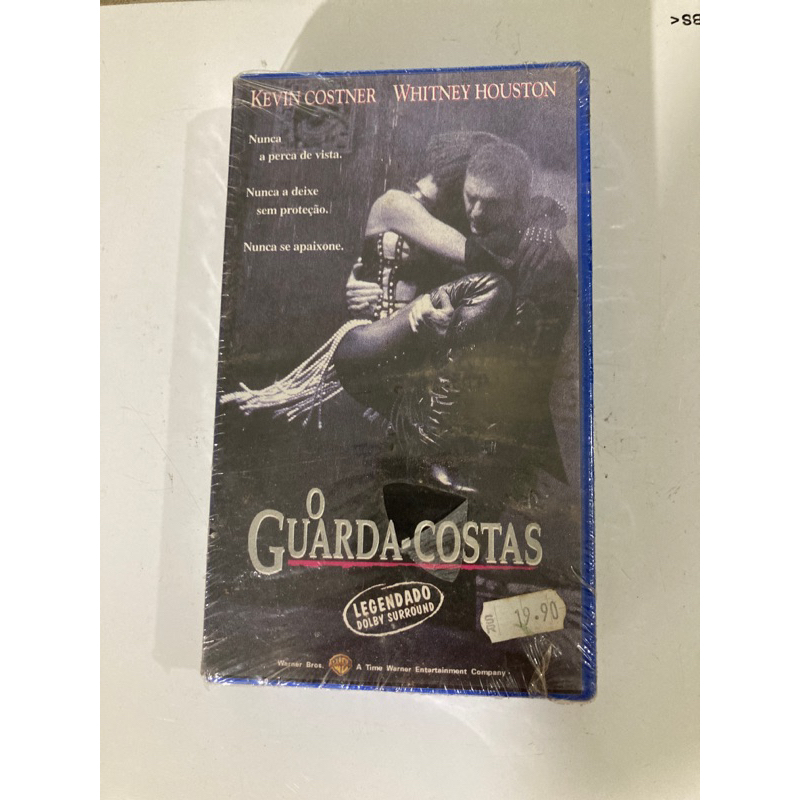 VHS: O guarda costas com Kevin Costner e Whitney Houston | Shopee Brasil