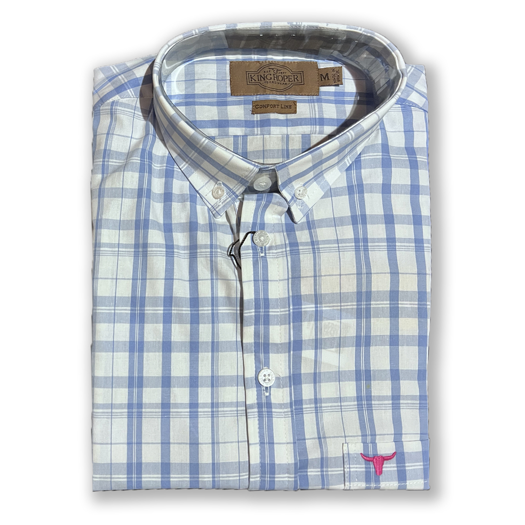 Camisa Xadrez King Roper Farm Rodeio Cowboy Country Txc Cinch | Shopee ...