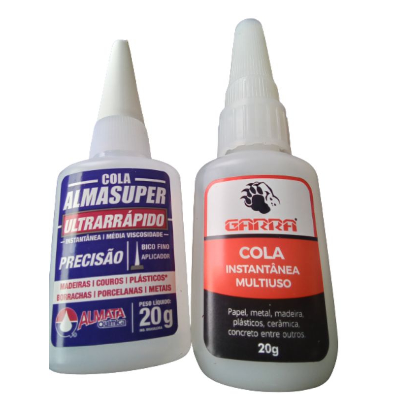 Cola Instantânea 20g. Kit 2 Unidades 1 Garra 793 + 1 Almasuper | Shopee ...