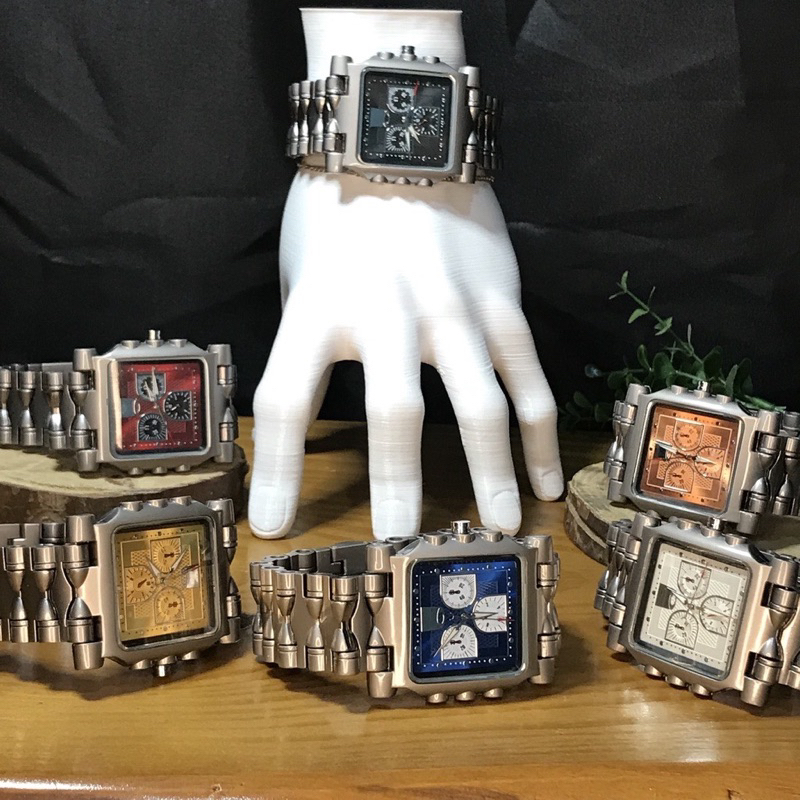 Relógio Okley Masculino Tank Minute Machine 12 Pinos Premium. | Shopee ...