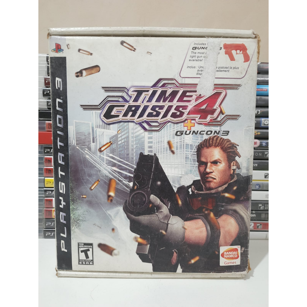 Time Crisis 4 + Guncon 3 / Black Label - PS3 Midia Física | Shopee Brasil