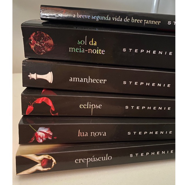 box crepúsculo 6 livros | Shopee Brasil