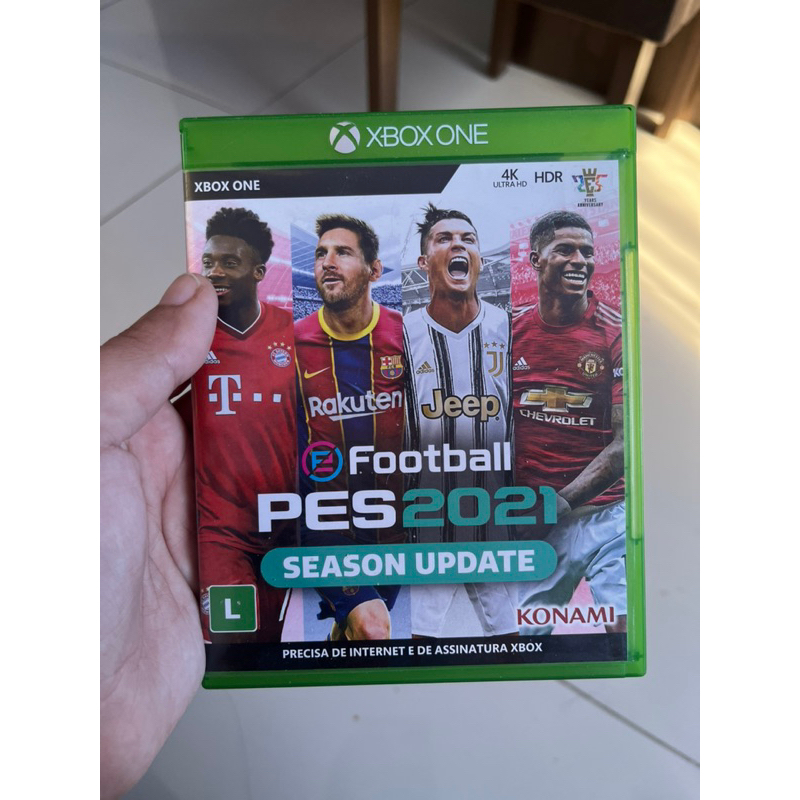 PES 2021 Mídia Física Xbox One | Shopee Brasil