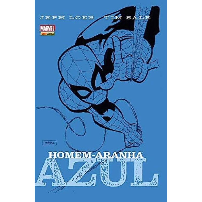 Homem-Aranha Azul HQ - Tim Sale ; Jeph Loeb | Shopee Brasil