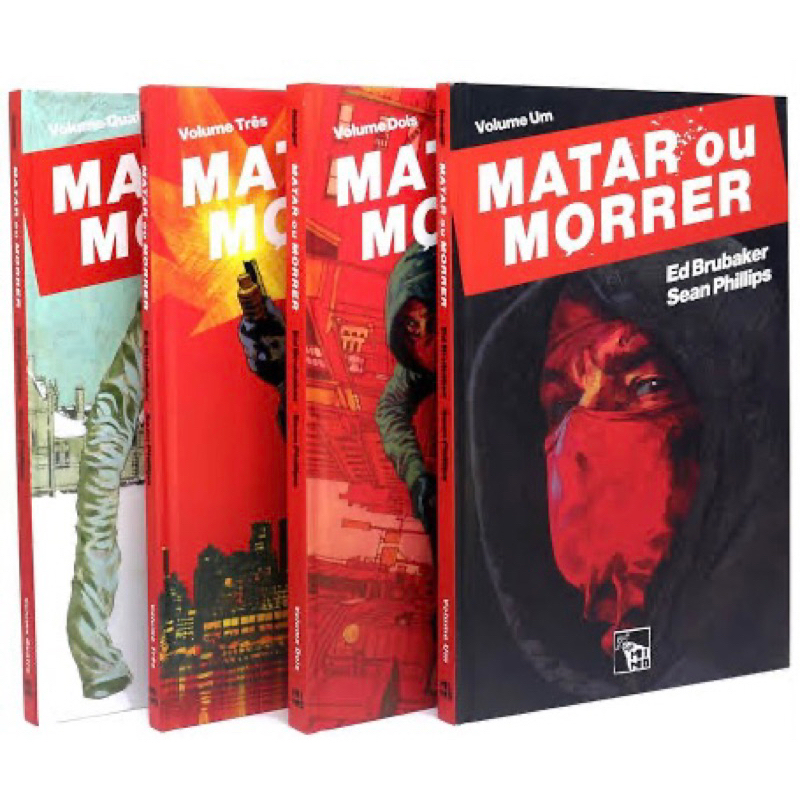 Matar Ou Morrer Completo Hq Vol 1 Ao 4 Ed Brubaker Shopee Brasil