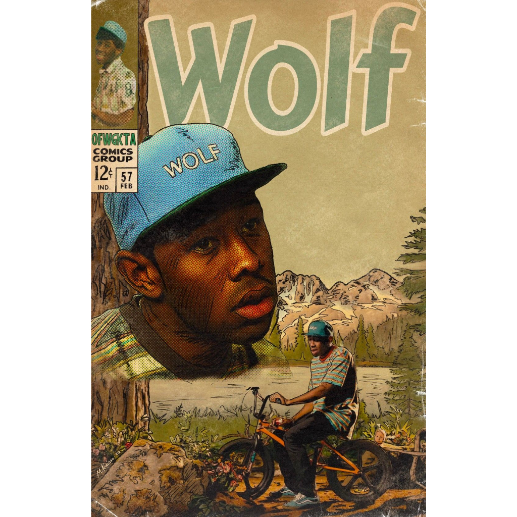 PosterPoster Tyler, the Creator 42x30cm Tamanho Grande Capa de Álbum ...