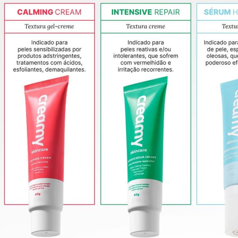 Hidratantes Creamy - Calmante Facial Creamy CALMING COMPLEX GEL-CREME ...