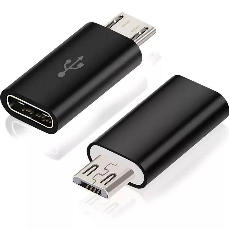 Adapter Type C Female To Micro Usb V8 Male | Shopee Brasil