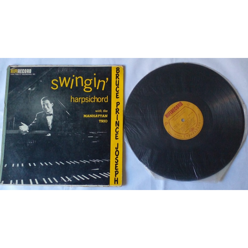 Disco Vinil LP - Bruce Prince Joseph - Swingin Harpsichord | Shopee Brasil