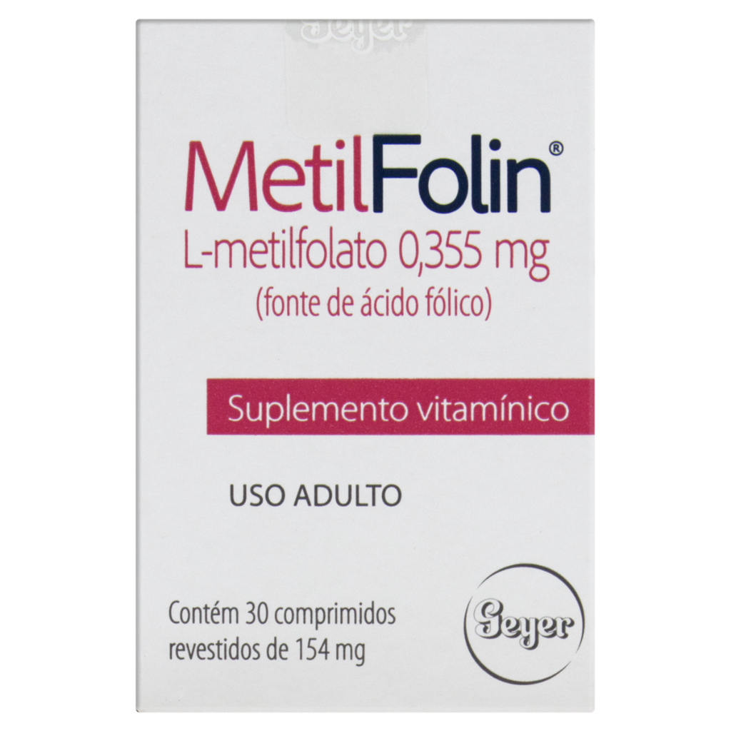 MetilFolin c/30 Comprimidos Suplemento | Shopee Brasil