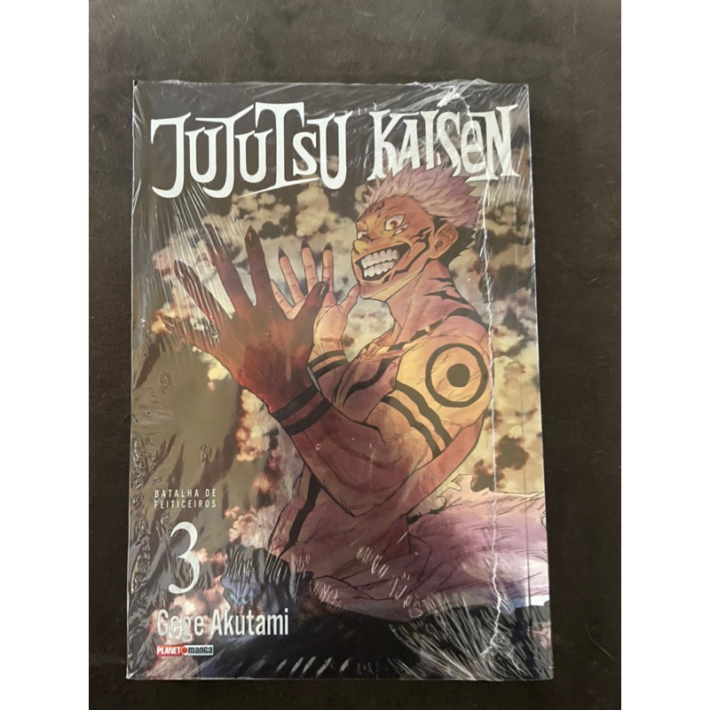 jujutsu kaisen vol. 3 VARIANTE | Shopee Brasil