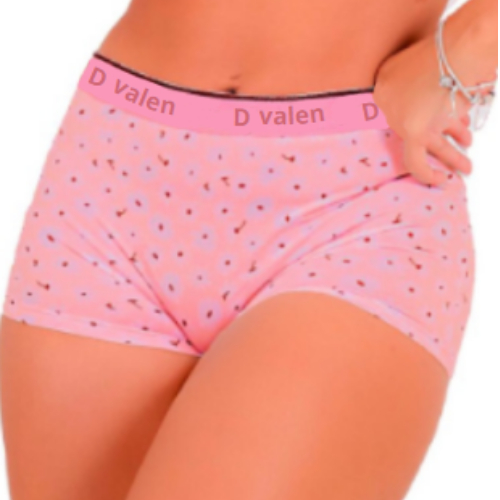 Kit 10 Calcinha Box Feminina Estampada Cueca Feminina Calcinha boxer Feminina Shortinho calcinha ...