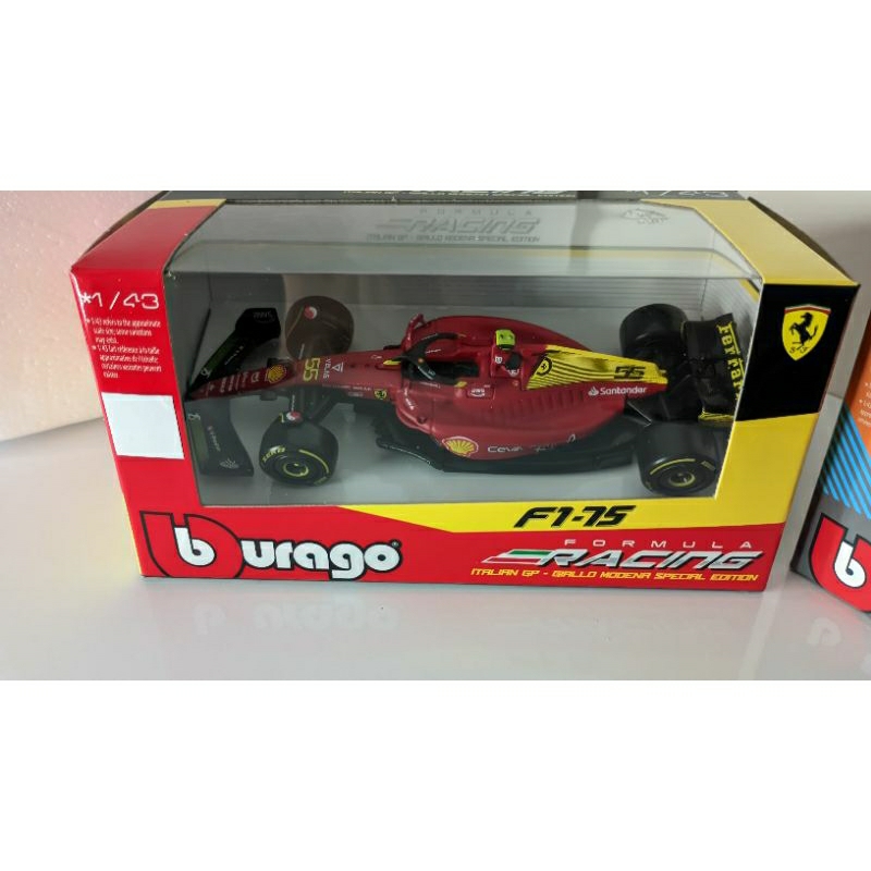 miniatura carro de F1-22/Ferrari SF75/Carlos Sainz#55 | Shopee Brasil