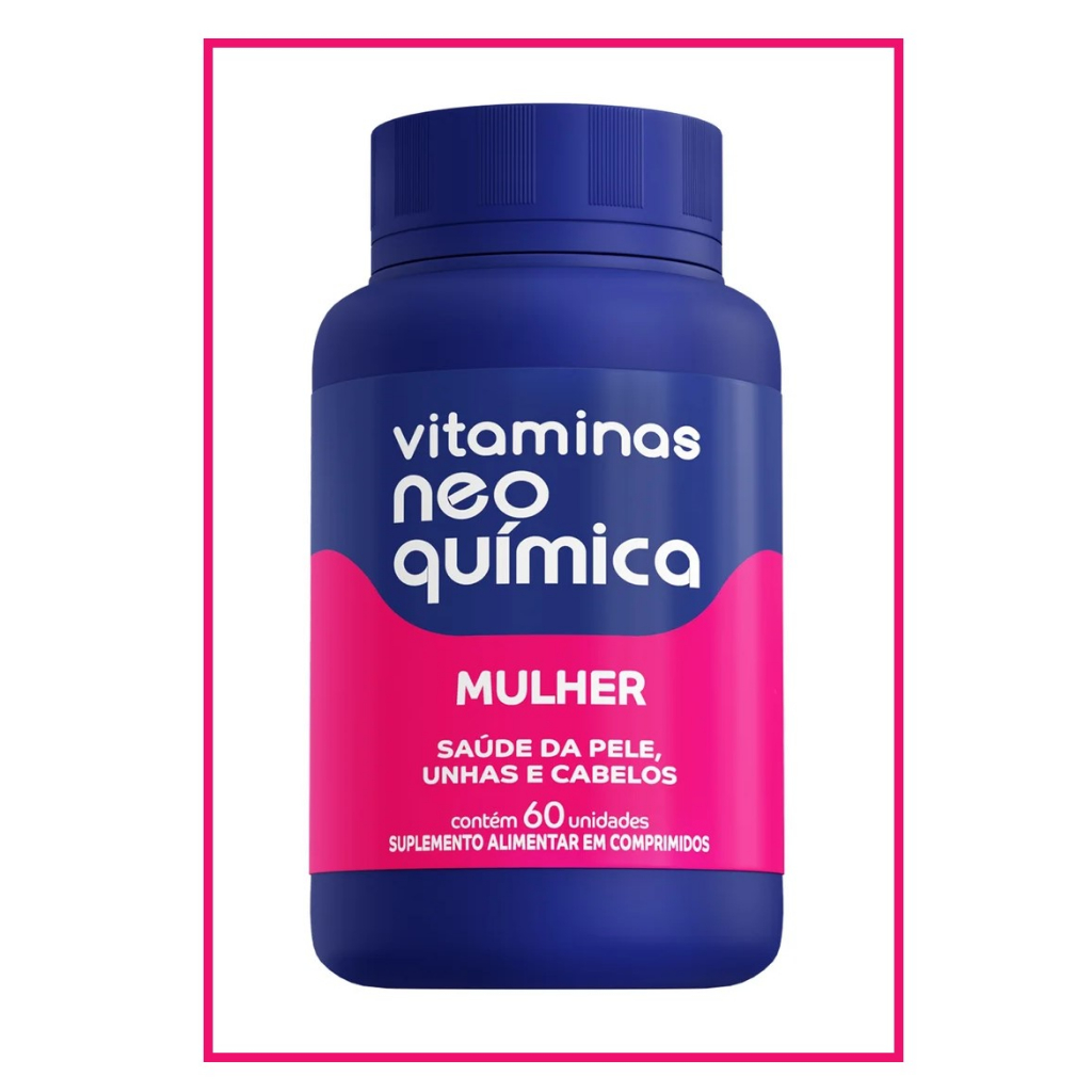 Vitaminas Mulher Suplemento Alimentar 60 Cmp - Neo Química | Shopee Brasil