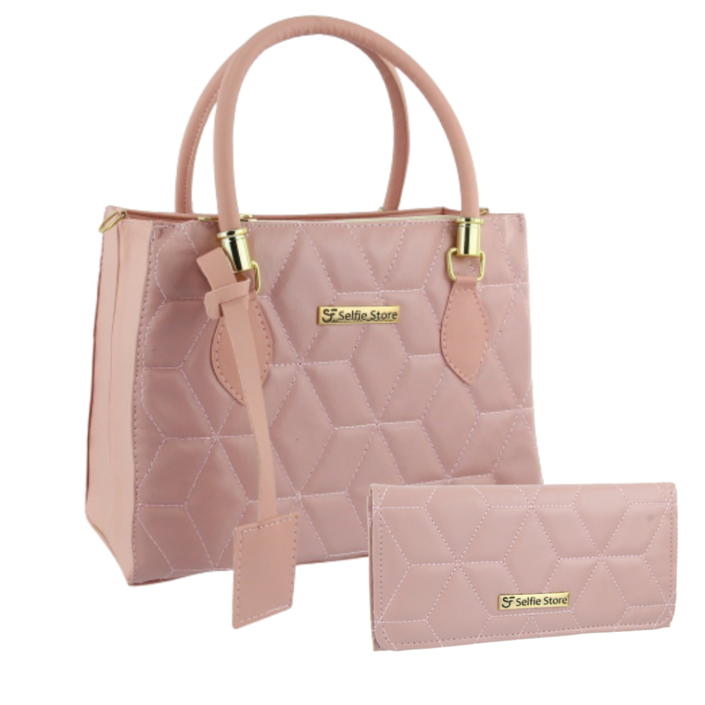 Bolsa Feminina Lorena Paris Media de Mão e Transversal e carteira ...