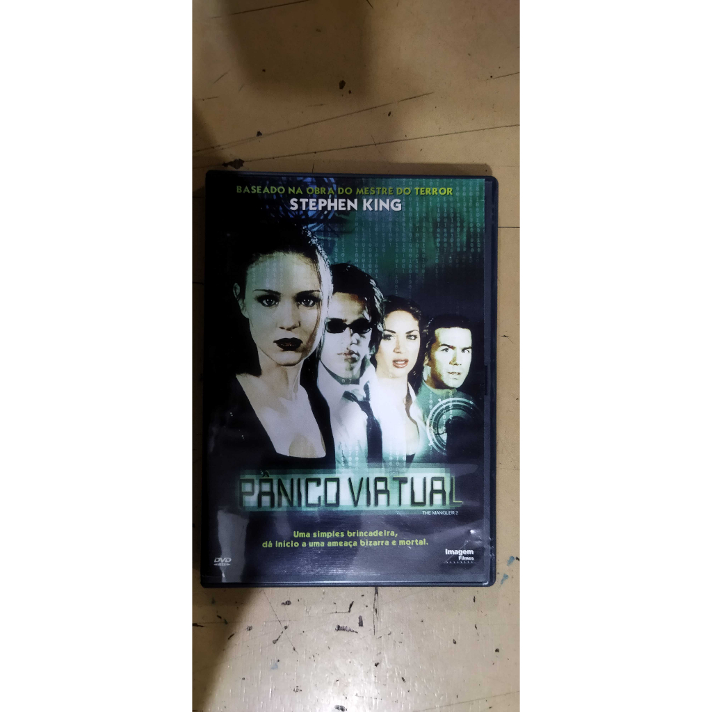 DVD Pânico Virtual - Stephen King - Original | Shopee Brasil