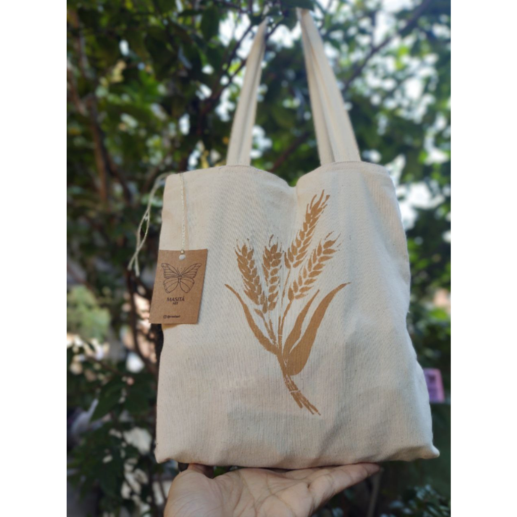 Mini ecobag Trigo | Shopee Brasil