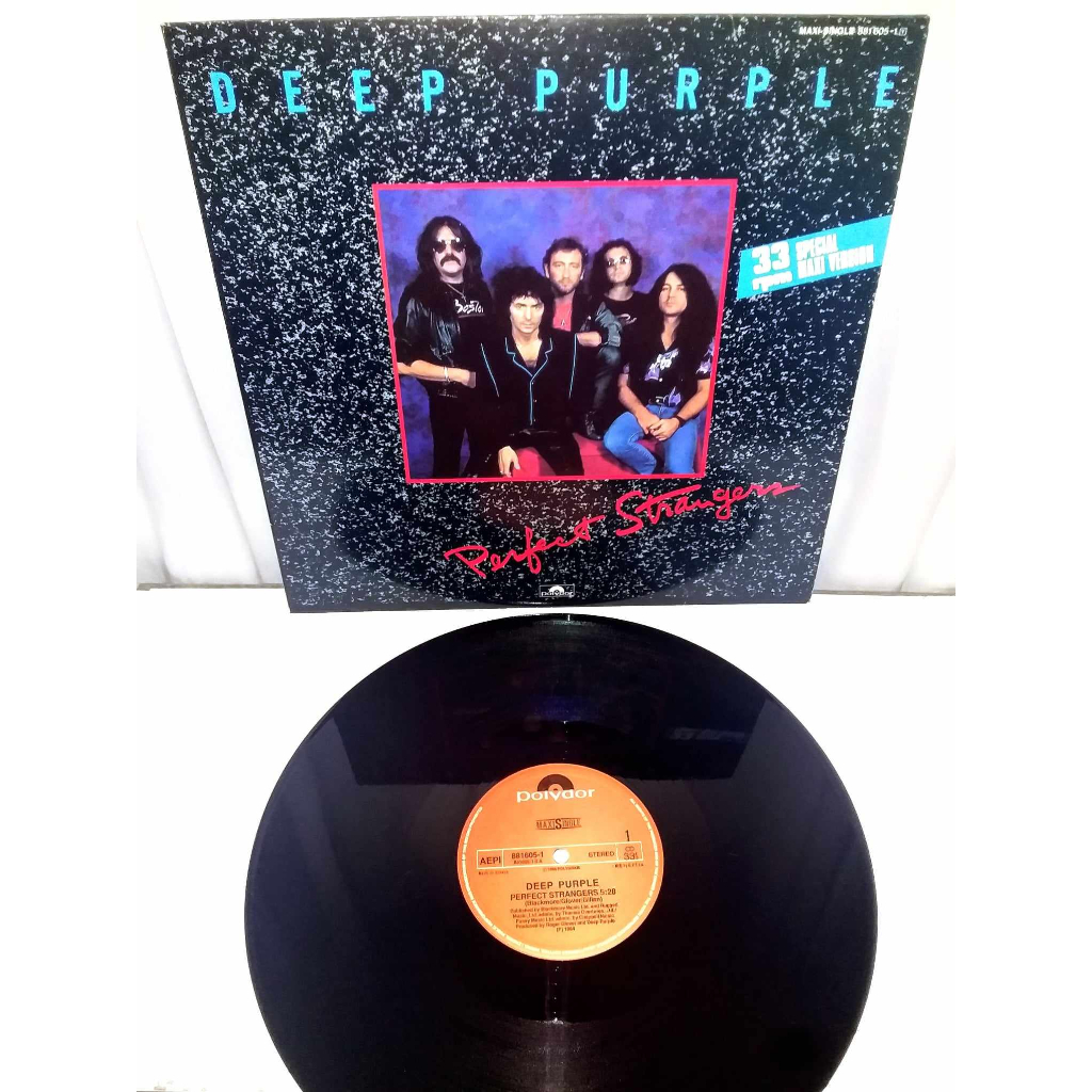 LP Deep Purple - Perfect Strangers 12" maxi Importado ( Rainbow ...