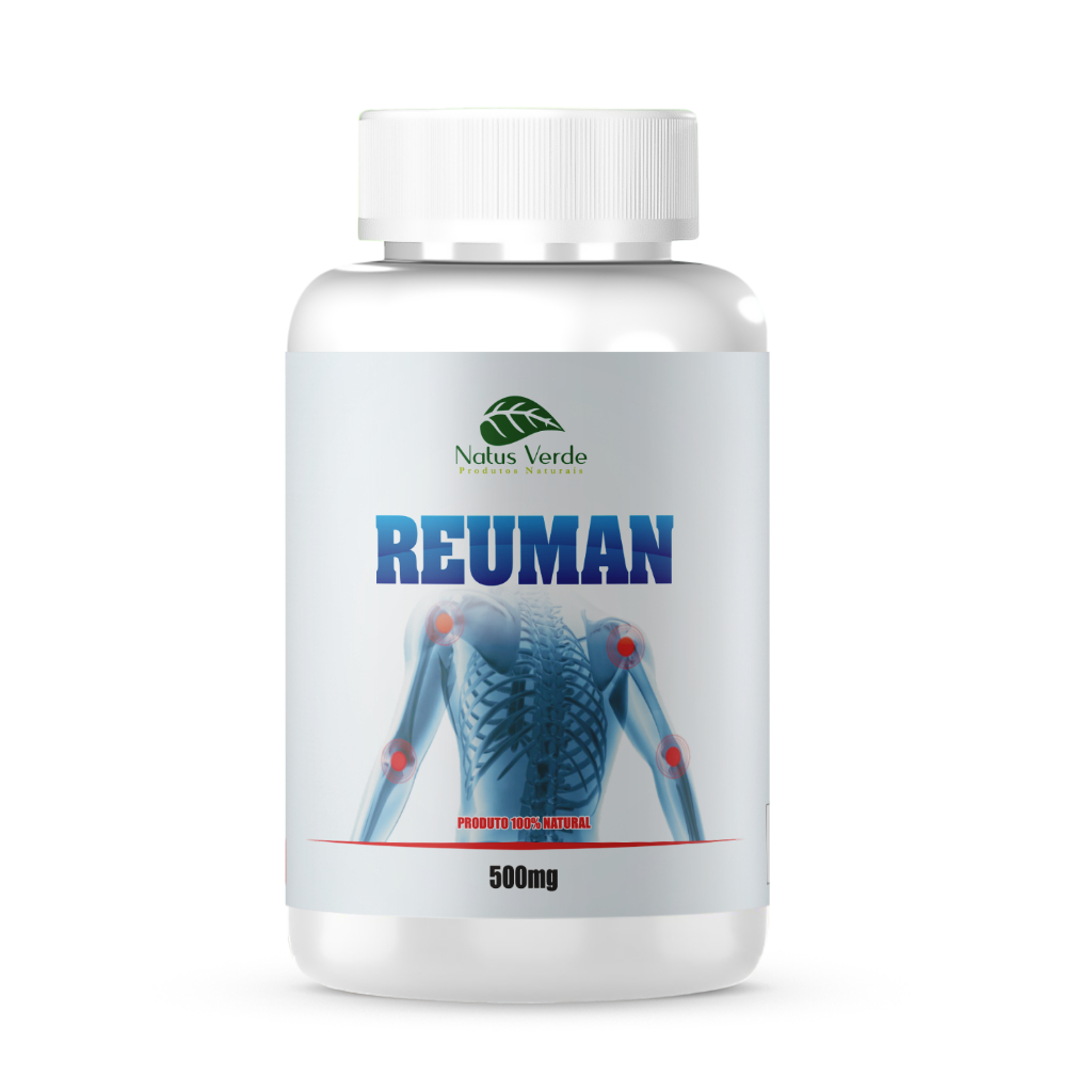 REUMAN 500 MG 100 CAPS. | Shopee Brasil