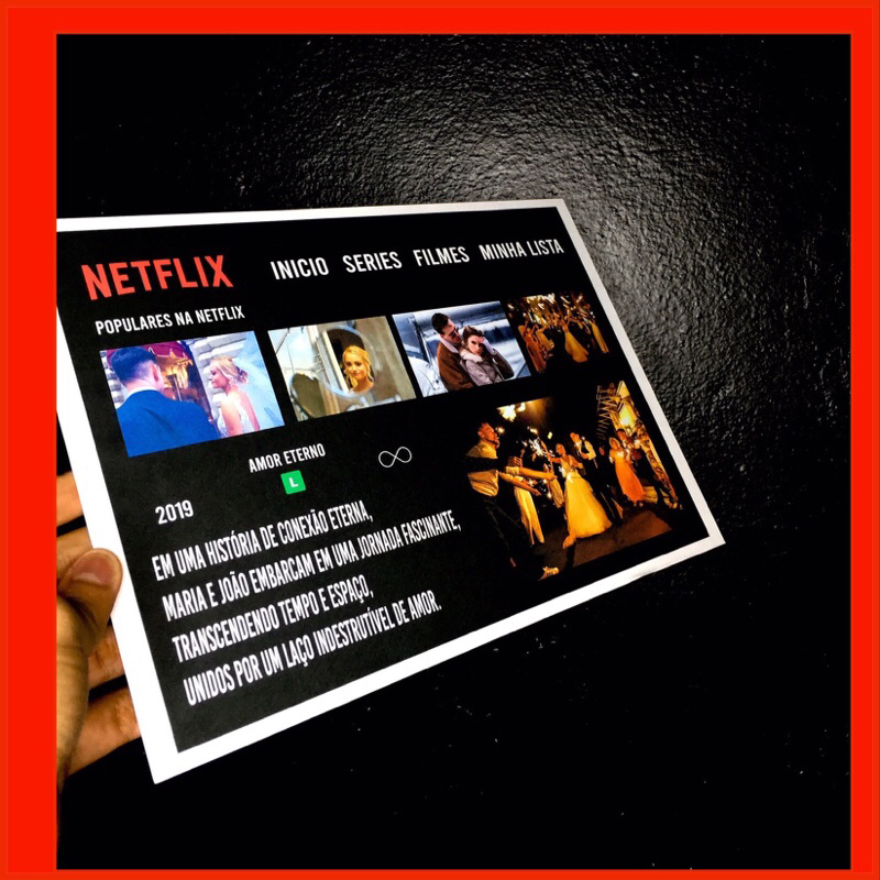 Placa Netflix | Shopee Brasil