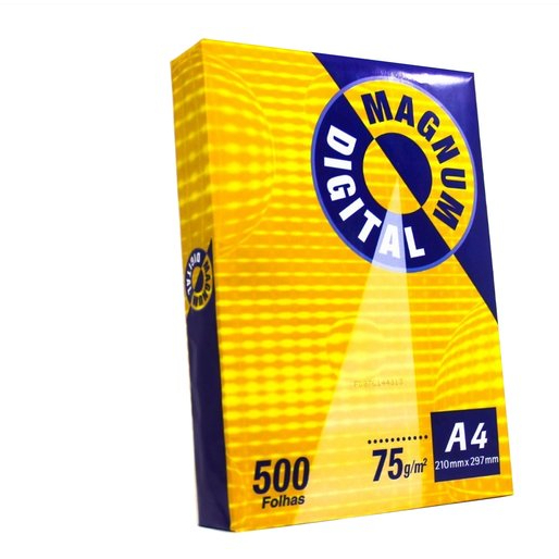 Papel Sulfite A4 Digital Magnum Pacote Com 500 Folhas | Shopee Brasil