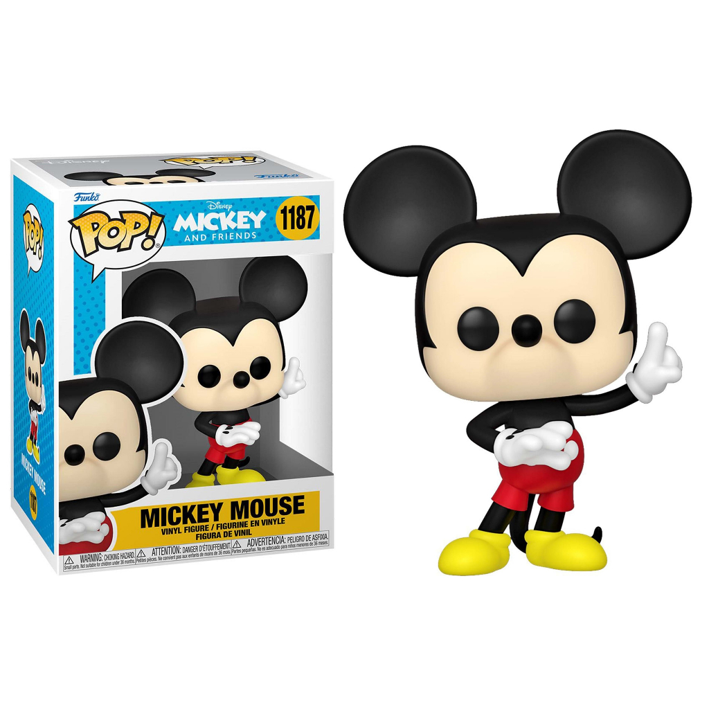 Funko Pop - Mickey Mouse - Disney Micket And Friends (1187) | Shopee Brasil