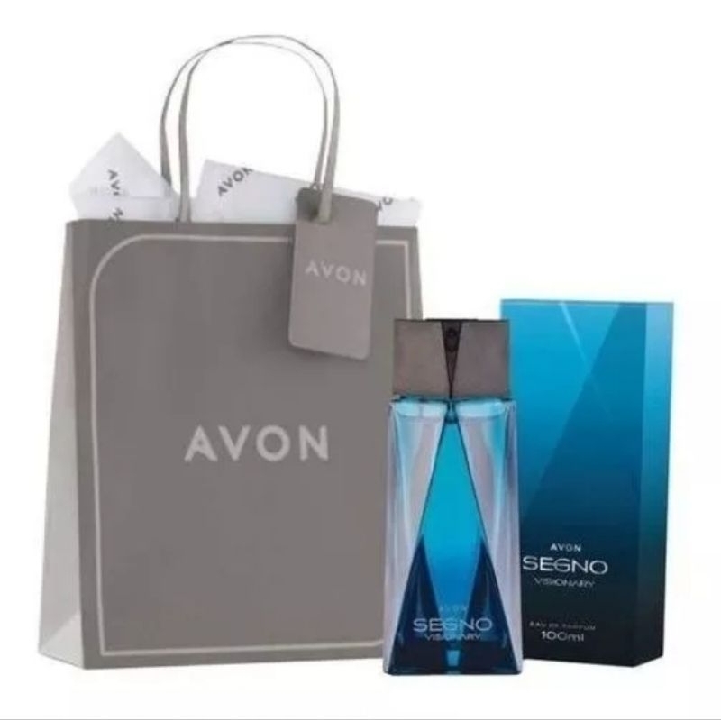 perfume segno visionary avon 100ml | Shopee Brasil