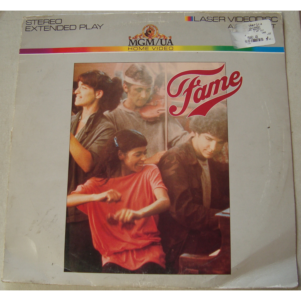 Ld Laser Disc Duplo Fame 1980, Stereo Extended Play, Importado Japonês ...