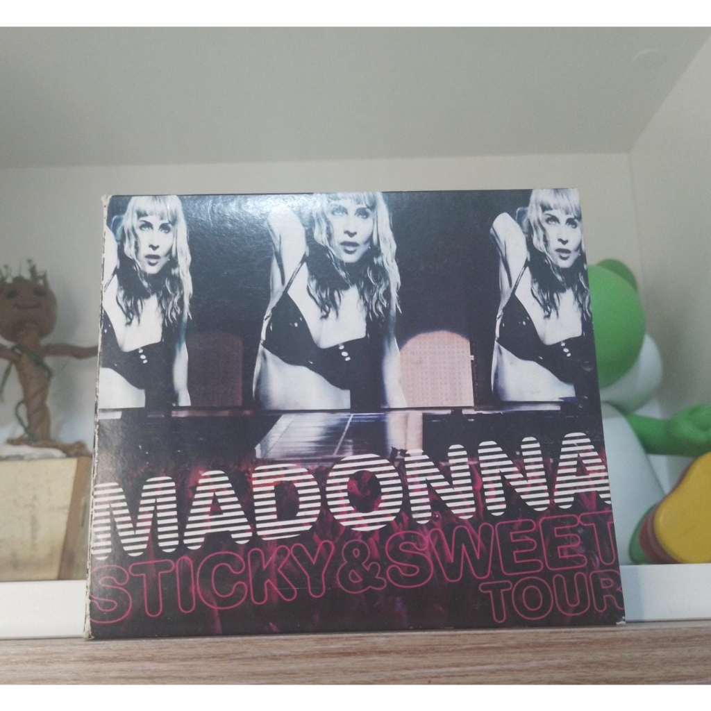 Cd E Dvd Madonna Sticky And Sweet Tour Duplo | Shopee Brasil