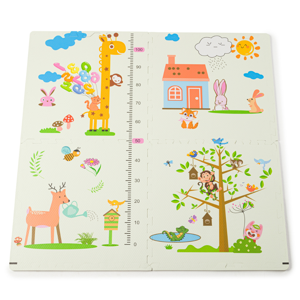Tapete De Atividade Infantil Eva Super Colorido 120x120 | Shopee Brasil