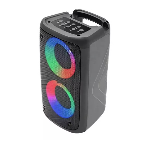Caixa de som Amplificada Multimídia com LED RGB Bluetooth TWS Estéreo ...