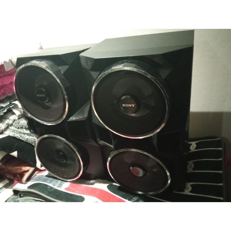 2 Unidades De Caixas De Som Do Mini System Sony Mhc-Gpx88 | Shopee Brasil