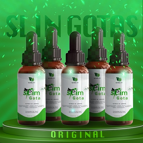 5 SLIM GOTAS ORIGINAL 30ml | Shopee Brasil