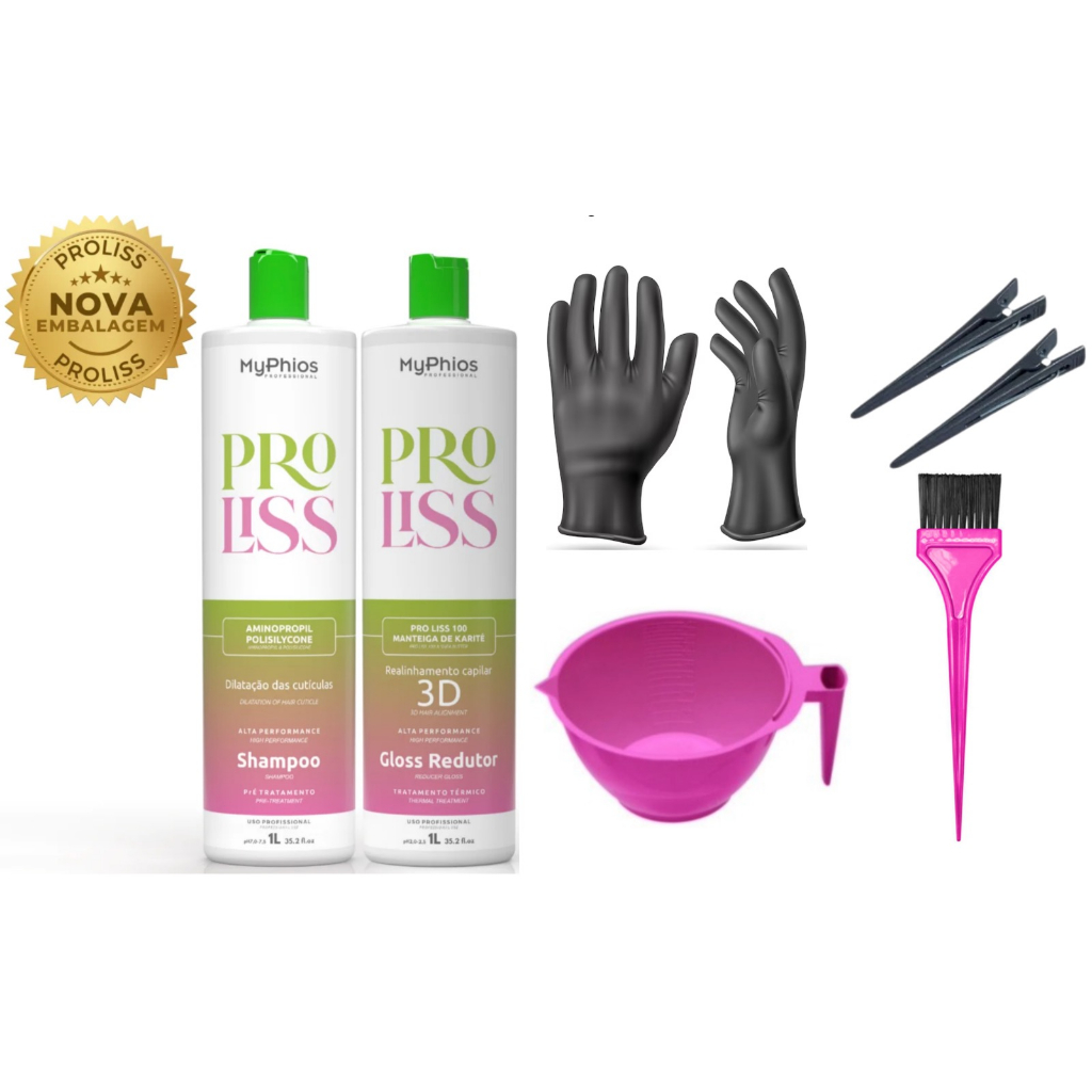 Kit ProLiss 1L - MyPhios | Shopee Brasil