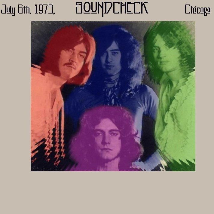 Led Zeppelin CD Chicago Soundcheck 1973 (soundboard) | Shopee Brasil
