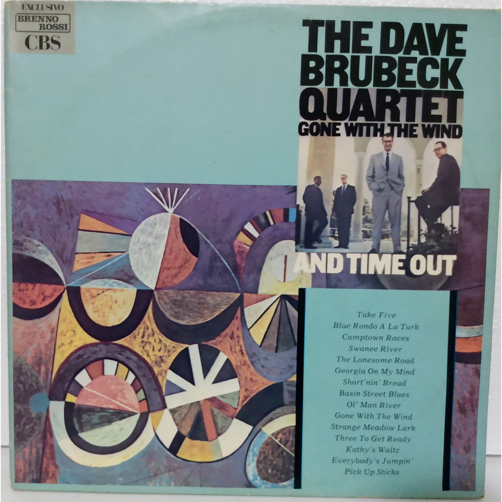 Lp - The Dave Brubeck Quartet - Gone With The Wind / Time Out (Album ...