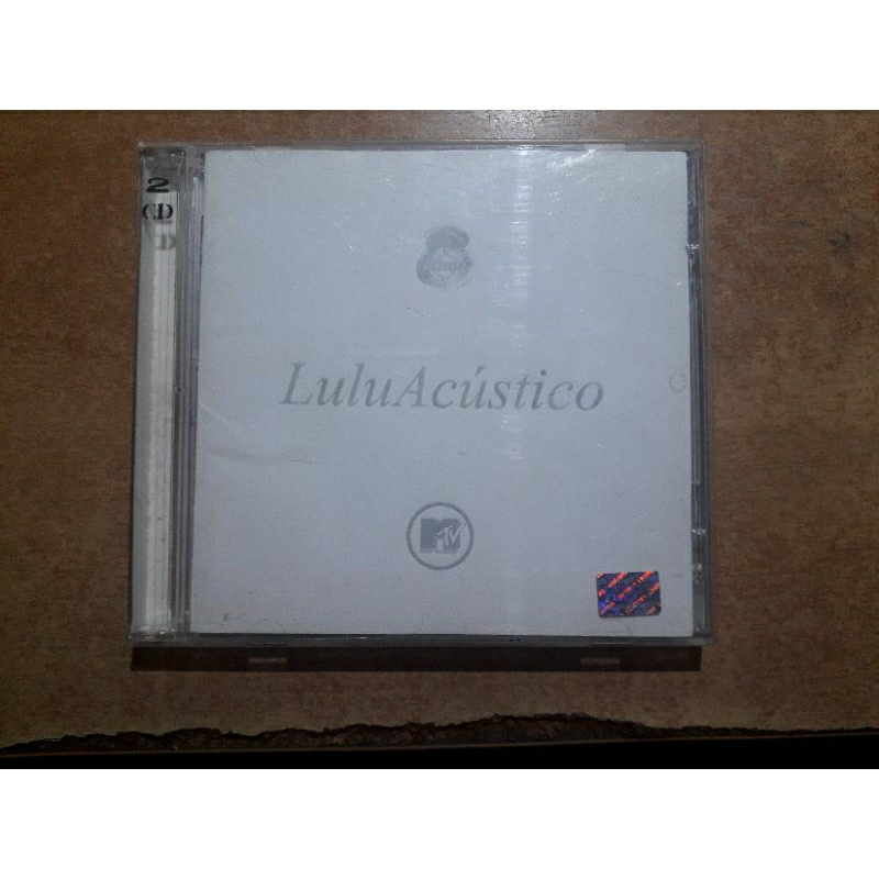 Cd Lulu Santos - acústico MTV ( CD DUPLO ) | Shopee Brasil