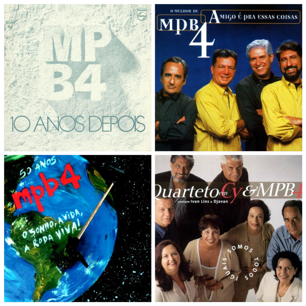 MPB4 | Grupo Vocal | MPB (4 CDs) | Shopee Brasil