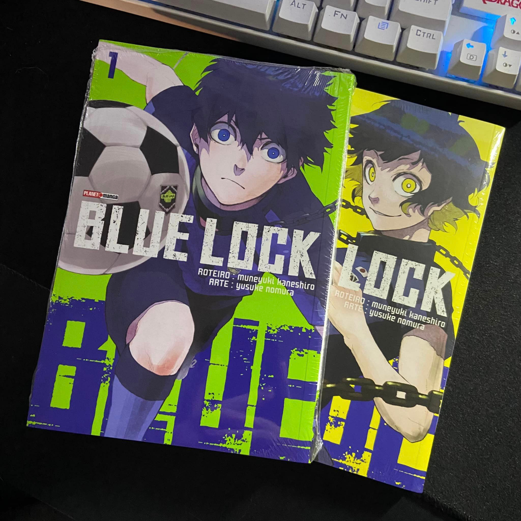 Blue Lock vol 1 e 2 LACRADOS | Shopee Brasil