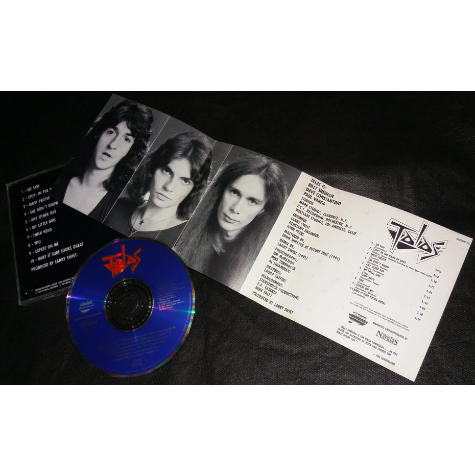 CD Talas - Talas ( Importado USA ) Billy Sheehan Mr Big | Shopee Brasil