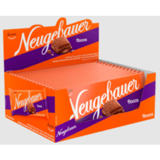 Caixa c/16un Chocolate Neugebauer Tablete 80g Barra | Shopee Brasil