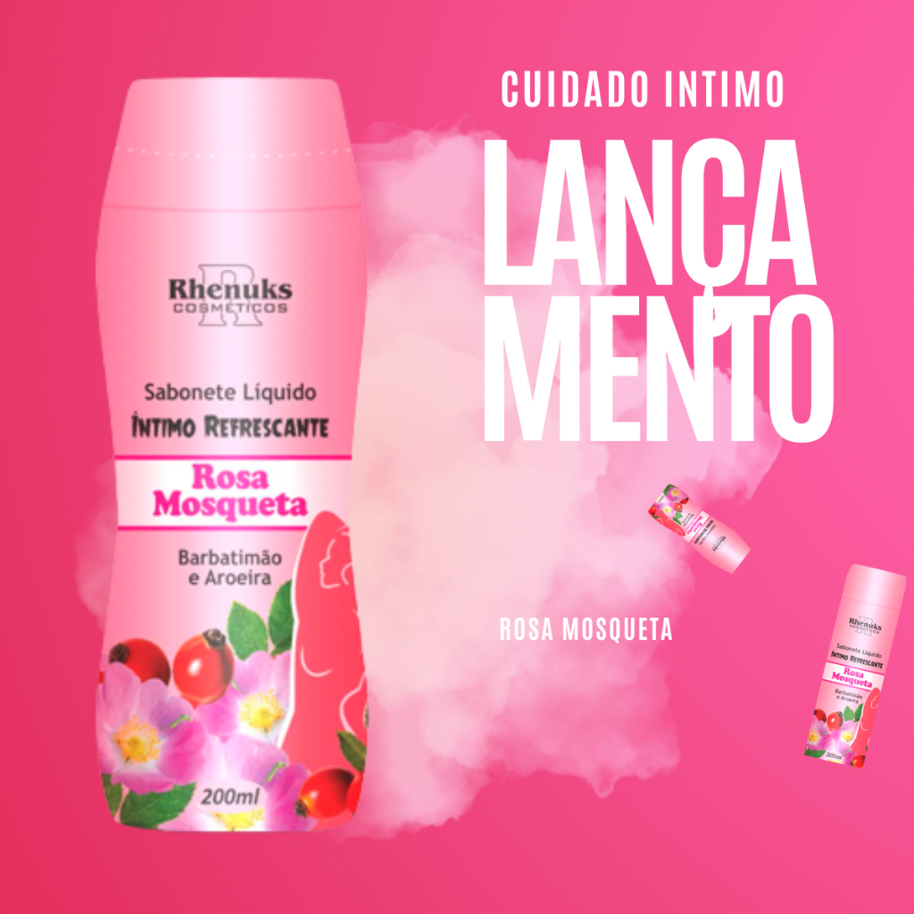 Sabonete Intimo Rosa Mosqueta 200g Rhenuks | Shopee Brasil
