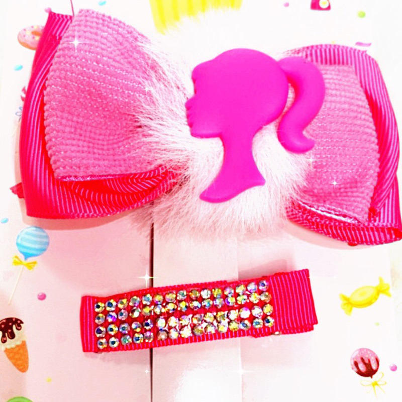 coleção Barbie Tiara Barbie Pink Laço Infantil Acessório Menina ...