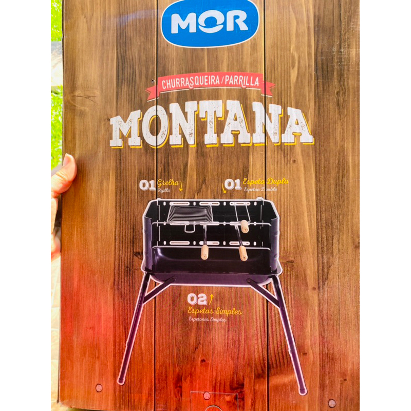 churrasqueira parrilha montana Marca Mor | Shopee Brasil