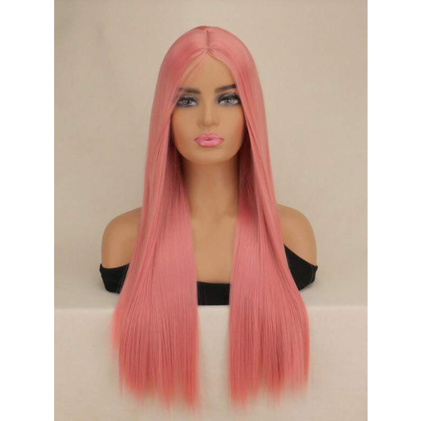 Peruca ESTILO BARBIE ORGANICA LINDISSIMA 70cm SEM FRANJA | Shopee Brasil