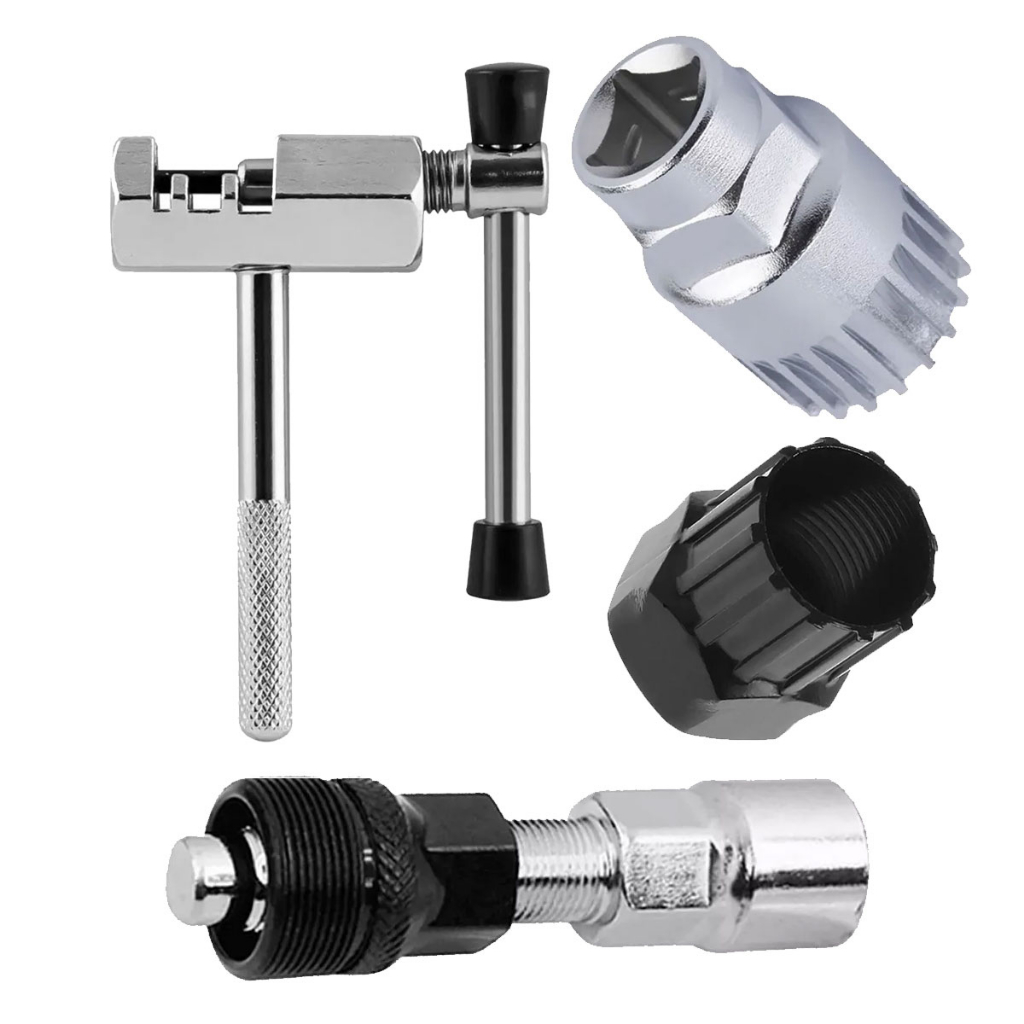 Chave T Extrator Coloca Tira Pino Corrente Saca Pedivela Cassete Lock Guiado | Shopee Brasil