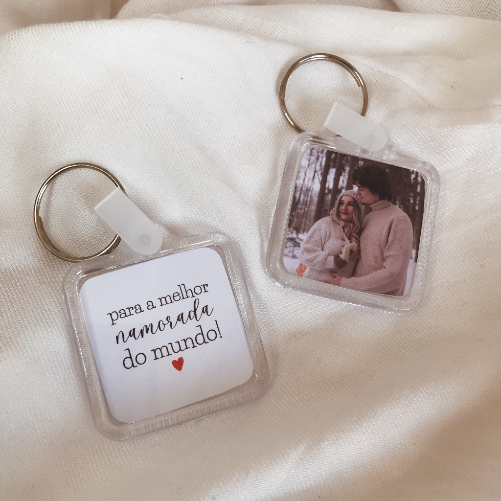 Chaveiro Personalizado com Foto e Frase | Shopee Brasil Chaveiro Personalizado com Foto e Frase | Shopee Brasil