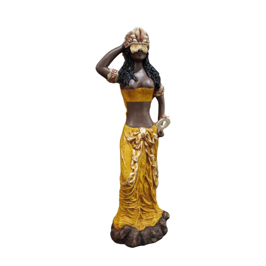 Imagem Orixá Oxum Umbanda Candomblé 60 Cm | Shopee Brasil